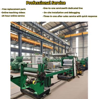 China 800 mm Die Breed Plastic Extruder Machine Hoge automatisering en productie-efficiëntie voor plastische extrusie Te koop