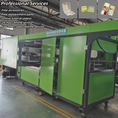 China Máquina de termoformado de bandejas de plástico con garantía postventa en venta