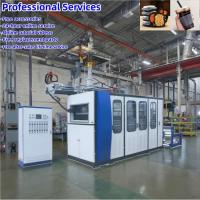 China WX Plastic Thermoforming Machine 750x420mm Forming Area 220mm Depth CE Certified for sale
