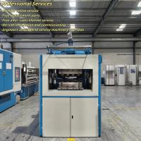 China WX Plastic Thermoforming Machine 660x350mm Forming Area CE Certified 5000kg for sale