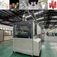 China WX Plastic Thermoforming Machine 730x420mm Forming Area 15KW Heating Power Disposable Cup Making Machine for sale