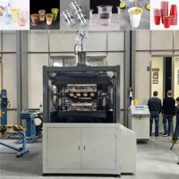 China WX Plastic Thermoforming Machine 730x420mm Forming Area 15KW Heating Power Disposable Cup Making Machine for sale
