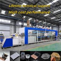 China Fully Automatic Positive Negative Pressure Vacuum Forming Machine 680x500mm Molding Area for sale