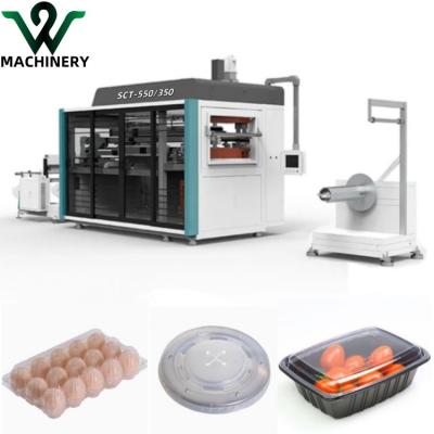 China WX-Machina de fabricación de cajas de plástico para el almuerzo totalmente automática en venta