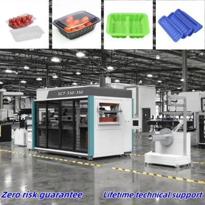 China WX-Fully automatic plastic lunch box making machine for sale