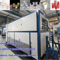 China Fully Automatic Disposable Plates and Cups Making Machine 380V 50HZ PLC Control for sale