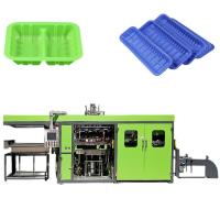 China Fully Automatic Plastic Vacuum Forming Machine 1220mm Molding Length 750mm Material Width for sale