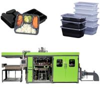 China Fully Automatic Plastic Vacuum Forming Machine 1220mm Molding Length 750mm Material Width for sale