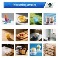 China Full-Automatic Plastic Cup Thermoforming Machine WX-730 450x750mm Forming Area CE Certified for sale