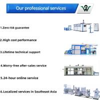 China PLC Controlled Disposable Plastic Cup Making Machine for sale