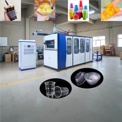 China Fully Automatic Plastic Bowl Making Machine with PLC Control for sale