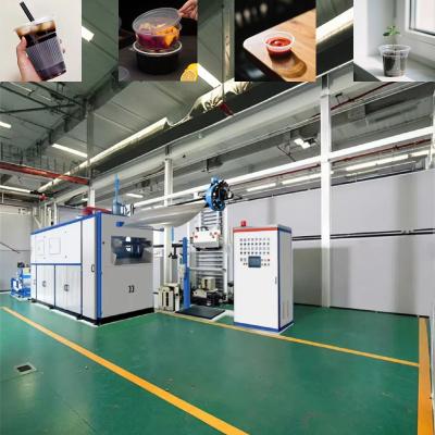 China Affordable Price plastic yogurt cup making machine for sale