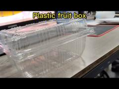 Plastic Fruit Box Thermoforming Mold voor positieve negatieve druk Vier stations Machine