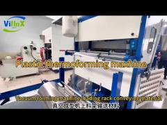 Máquina de termoformado de bandejas de plástico con garantía postventa