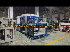 Tweedehands plastic doos plastic bak volledig automatisch een-stuk vormen vacuüm vormen machine