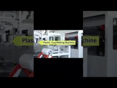 Fully Automatic Plastic Cup Thermoforming Machine For Producing Plastic Sauce Cups
