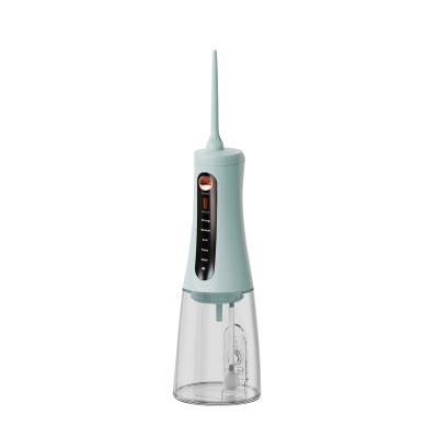 Cina Serbatoio d'acqua OEM 350ML di fabbrica Nuovo idropulsore dentale portatile professionale senza fili per l'igiene orale intelligente in vendita