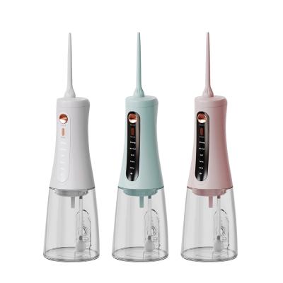 中国 工場OEM 350MLの水タンクの新しい専門の携帯用コードレス歯科口腔ケアのスマートな水Flosser 販売のため