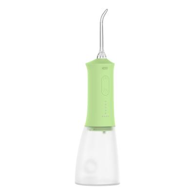 Cina 2000mAh Portable Cordless Rechargeable irrigatore orale elettrico dentale con 4 modalità 350ml grande serbatoio in vendita