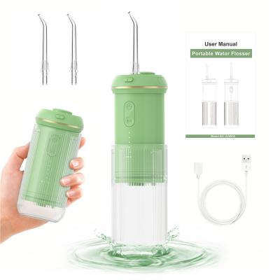 China New Mini Portable Travel Dental Teeth Cleaner With  USB Recharge 190ML Oral Irrigator for sale