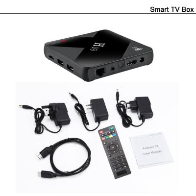 China 4k Android Tv Ott Ematic Box 3840*2160px Amlogic 905w Quad Core VOD for sale