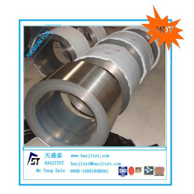 China 0.025mm thick Zr1 zirconium foil pure zirconium strip R60702 zirconium coils cold rolled zirconium foil for sale