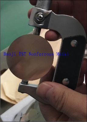 China pure titanium disc titanium round titanium target for sale