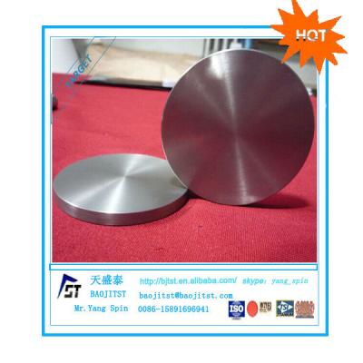 China pure molybdenum disc molybdenum round for sale