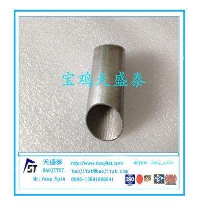 China titanium tube for uses for the heat interchanger 's  titanium pipe for condenser for sale