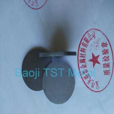China pure titanium disc titanium round titanium target for sale