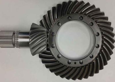 Cina Dispositivi di ingranaggi ipoidi forgiati in acciaio legato a pignoni a spirale con denti a spirale in vendita