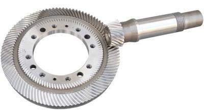 China Gleason Type Tooth Profile Tempering Bevel Gear Set for Power Transmission Systems à venda