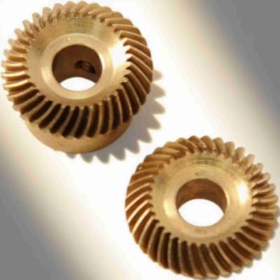 China High-Efficiency Durable Brass Helical Gears With Stable & Precise Transmission for sale