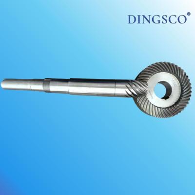 China Orthogonal Grinding Gears with Extra-Long Integral Shaft (DINGSCO®) for sale
