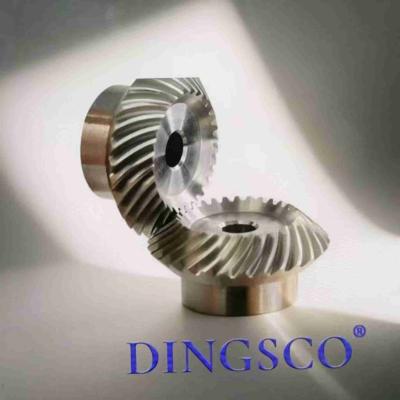 China Low Noise High Precision Gleason Spiral Bevel Gear Set for sale