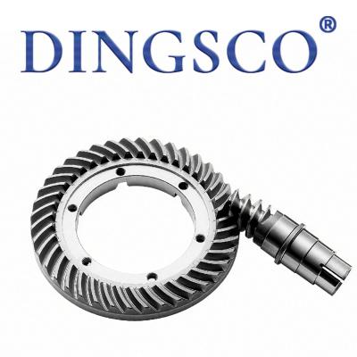 China Custom Industrial 20CrMnTi Hypoid Rotary Platform Gear Ultra-high Positioning for sale