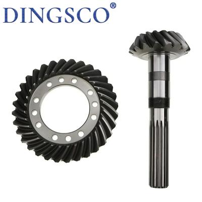 China 20CrMnTi Heavy Truck Spiral Bevel Crown Pinion Axle Differential Gear Replace Accessory Parts for sale