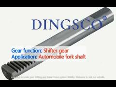 スライン・シャフト・シフト・ギア 自動車フォーク・シャフトのためのCNC加工