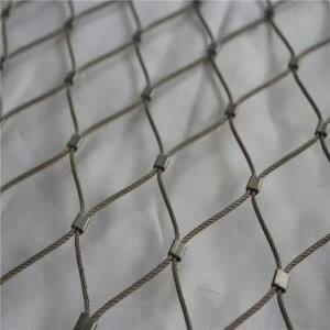China Decorative Stainless Steel X-Tend Wire Rope Mesh For Railing Staircase for sale