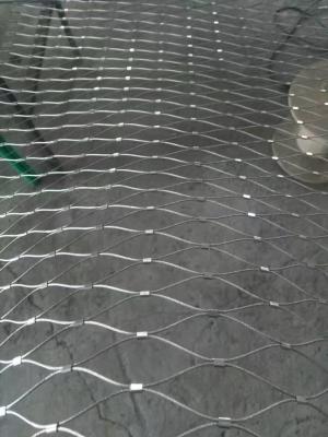 China Flexible Stainless Steel X-Tend Stair Railing Protect Mesh/Staircase Mesh for sale