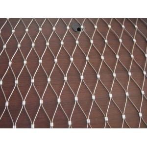 China Stainless steel Ferrule Wire Rope Mesh For Zoo Animal,Enclosure Fence for sale