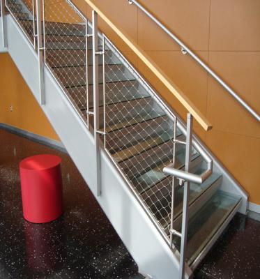 China Hand Woven Stainless Steel X-Tend Cable Webnet For Stairs Rail Infill for sale