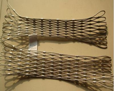 China Hand Woven Cable Webnet For Balustrade Mesh/ Diamond Mesh Fence for sale