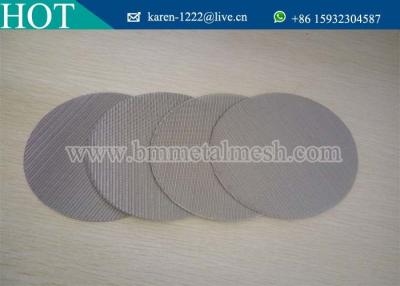 China Extruder Screen Mesh Disc Filter for sale
