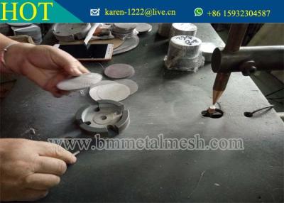 China Metal Wire Mesh filtering Discs/Metal Wire Mesh Discs for sale