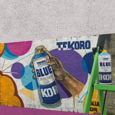 China Graffiti Spray Paint Aerosol Spray Paint with CE, RoHS, SGS Certification for Versatile Substrate Use and Inter Mixable with Other Ranges for sale