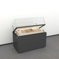 Quality Humidity Control Counter Display Cabinet Custom Museum Display Cabinet for sale