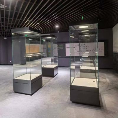 China High End Freestanding Display Cabinet Functional Long Term For Museum for sale