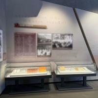 China T Museum Exhibit Display Cases High Durability Adjustable With LED Lighting for sale