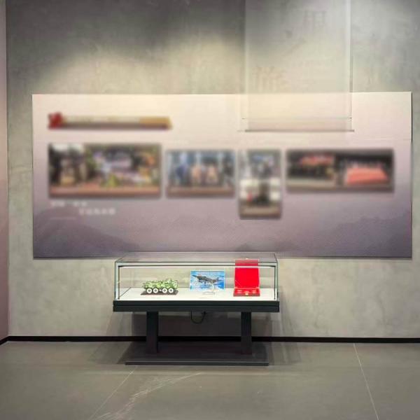 Quality T Museum Exhibit Display Cases High Durability Adjustable With LED Lighting for sale